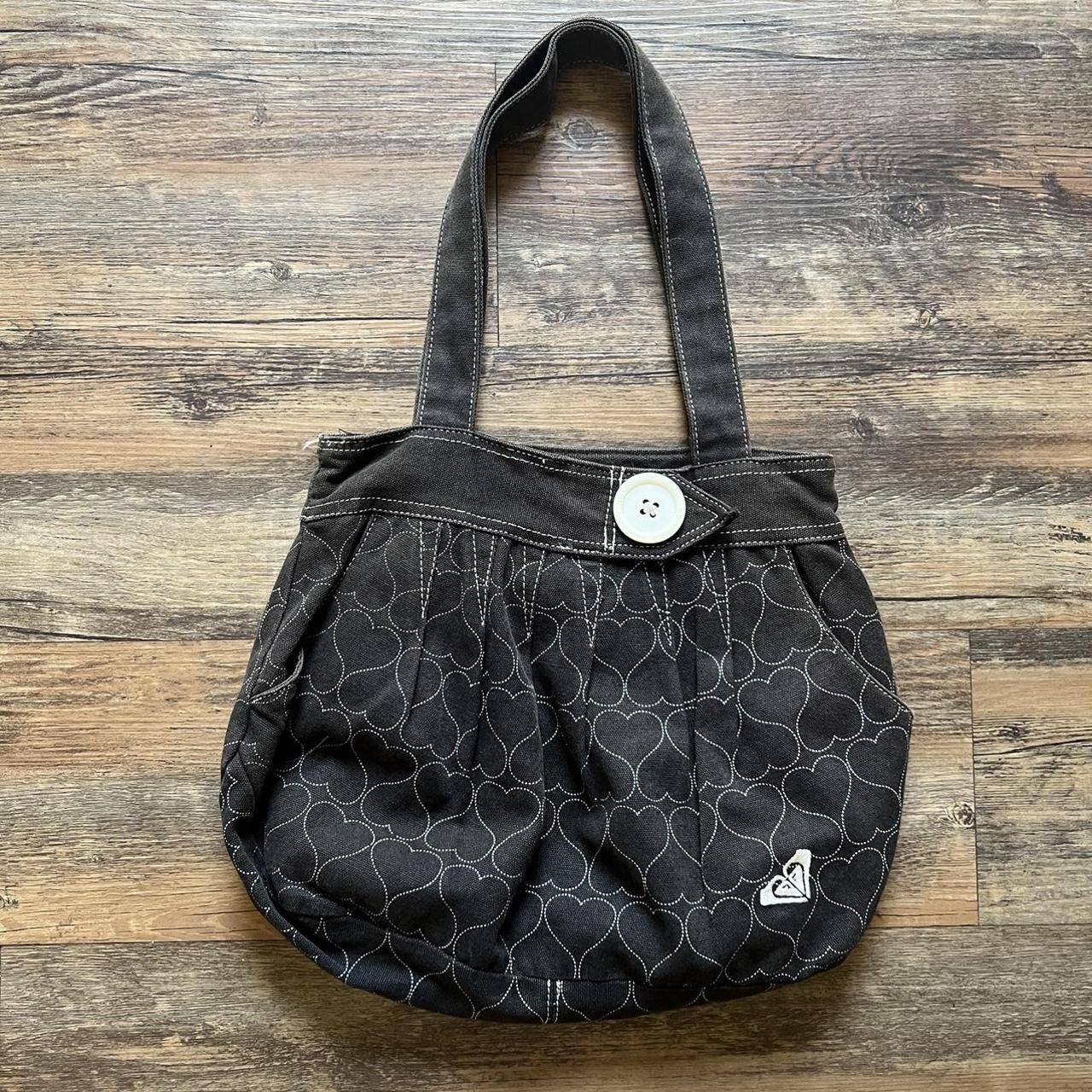 NO PAYPAL ‼️ y2k roxy mini tote bag - Depop