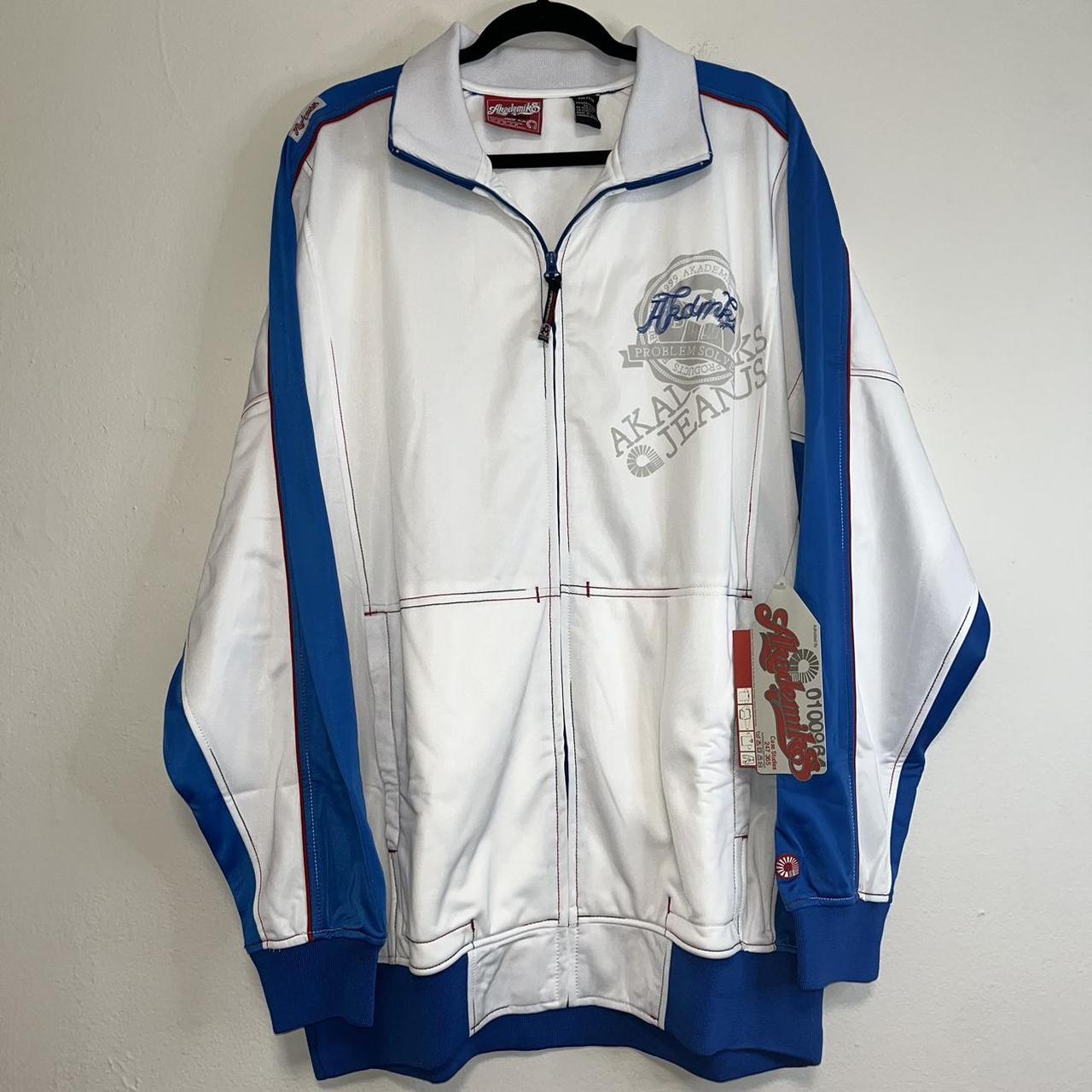 Y2K Akademiks zip up SZ XXL - Depop