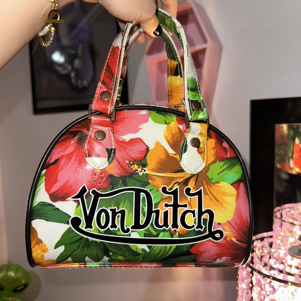 Von Dutch authentic flower mini purse . Perfect... - Depop