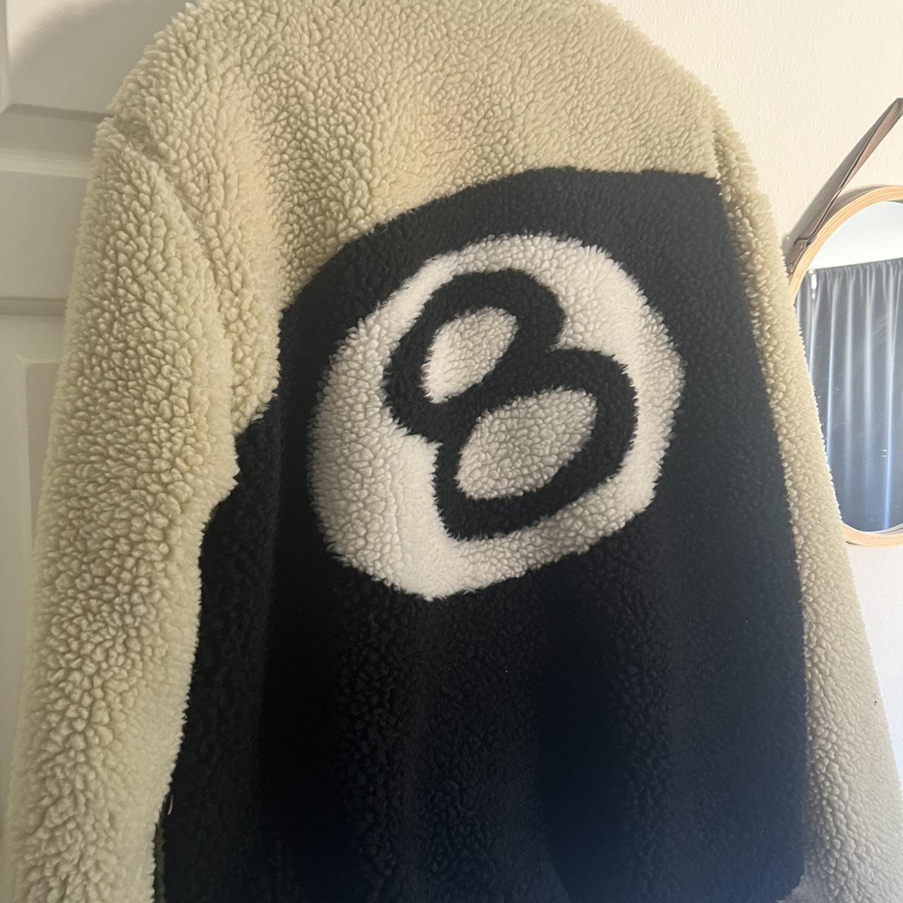Stussy 8 Ball Fleece Size XL - Depop