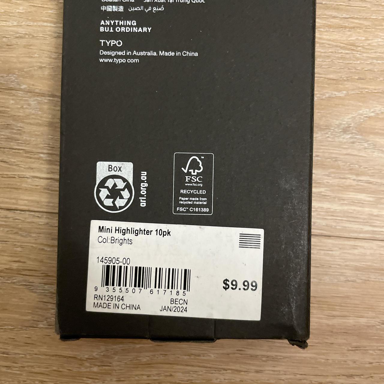 typo scented highlighter pack #typo #highlighters... - Depop