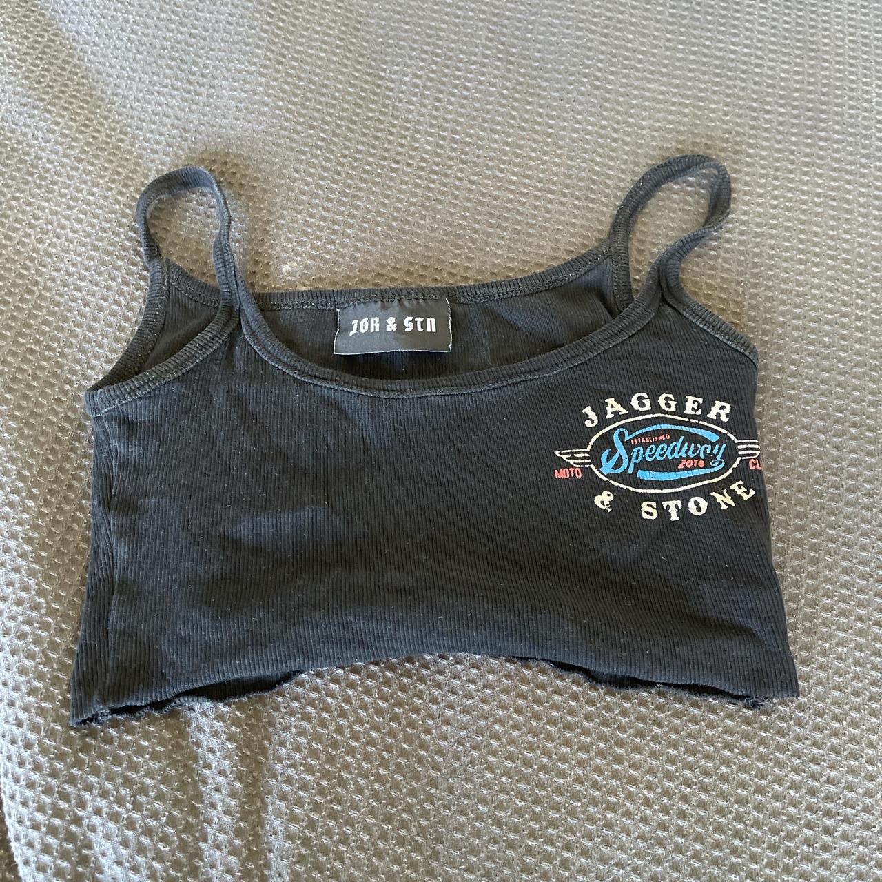 Jagger and stone singlet Size 8 Would fit size 4-8 - Depop