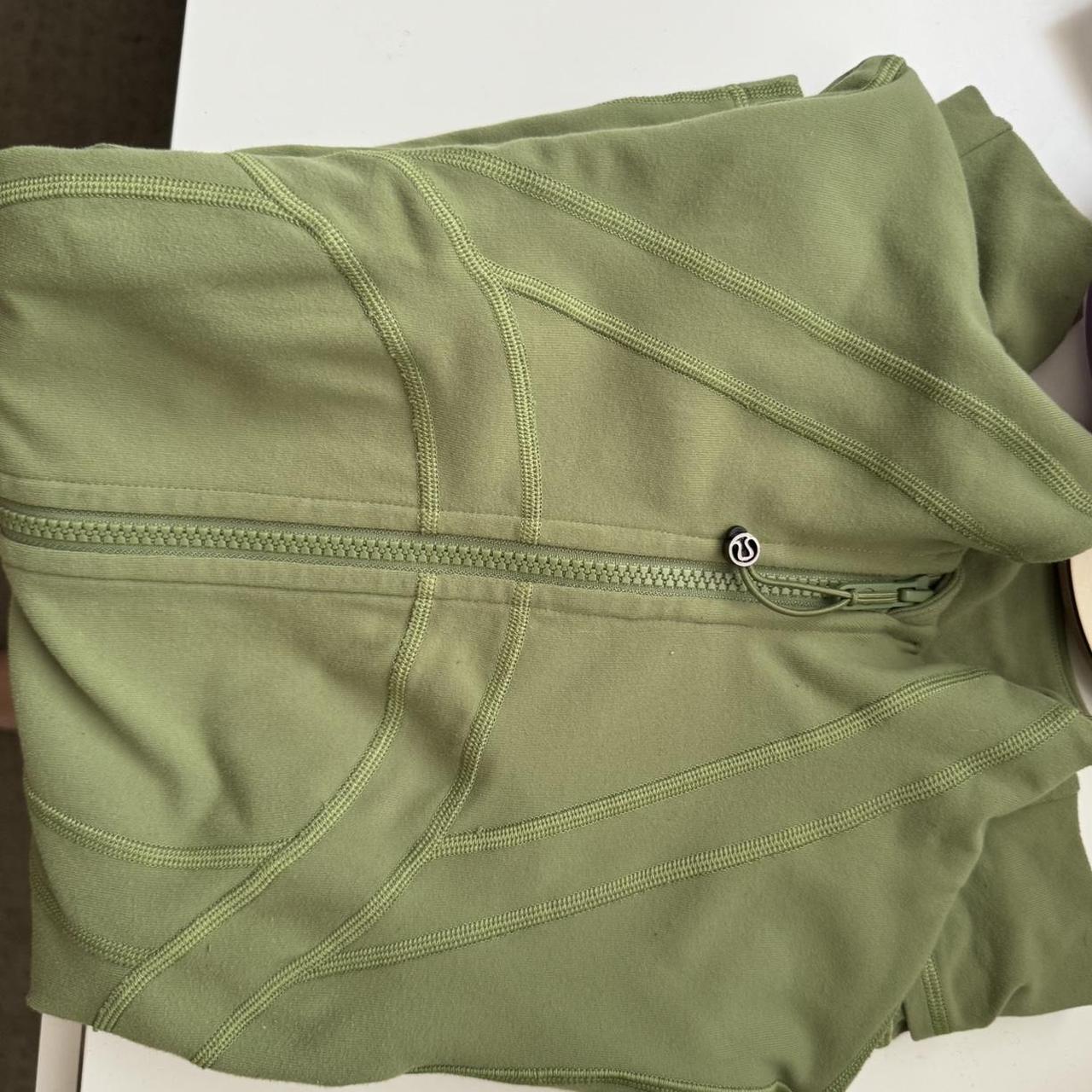 Lululemon green define jacket - size 2 (last 2... - Depop