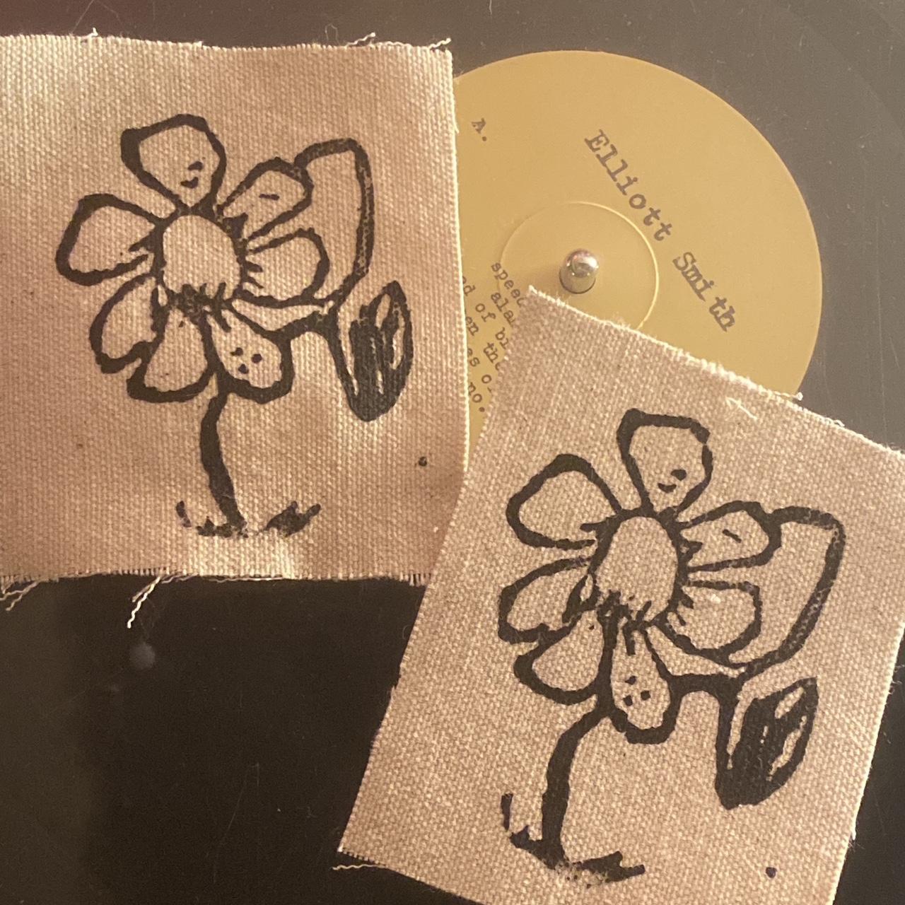 Saetia Flower Screamo Patch Diy Perfectly Depop