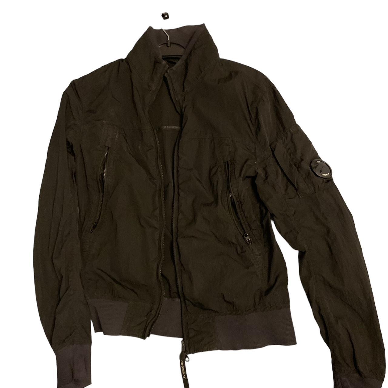 CP Company Black Bomber Jacket Lightweight casual... - Depop