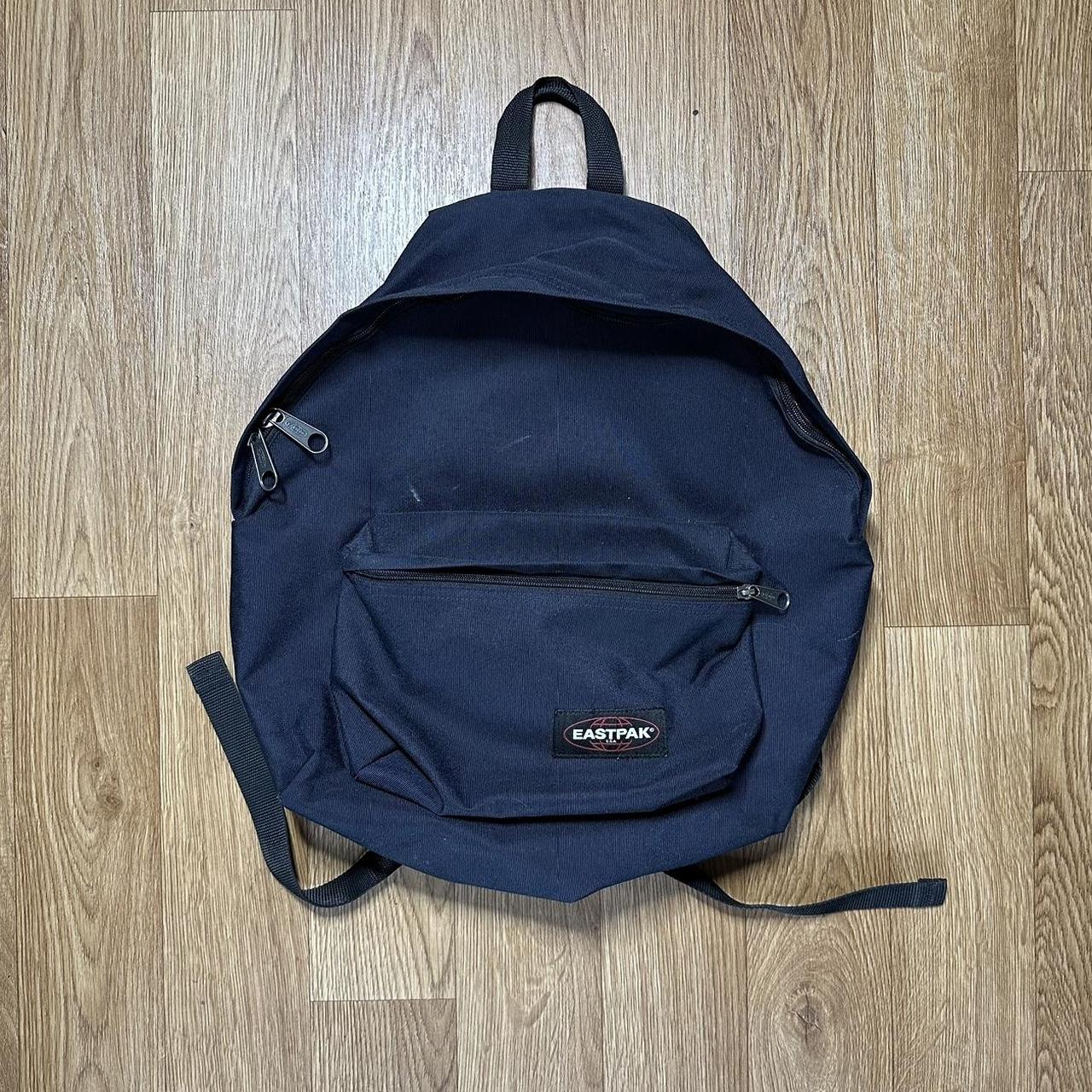 Eastpak pak’r backpack Navy blue, two... - Depop