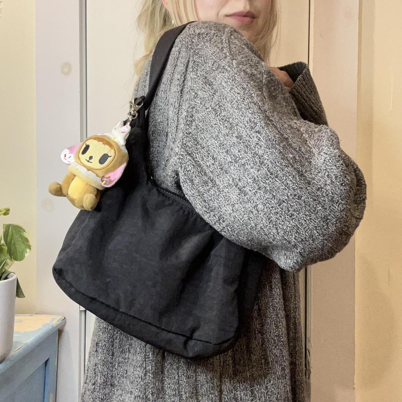 perfect og black mini nylon shoulder bag from... - Depop