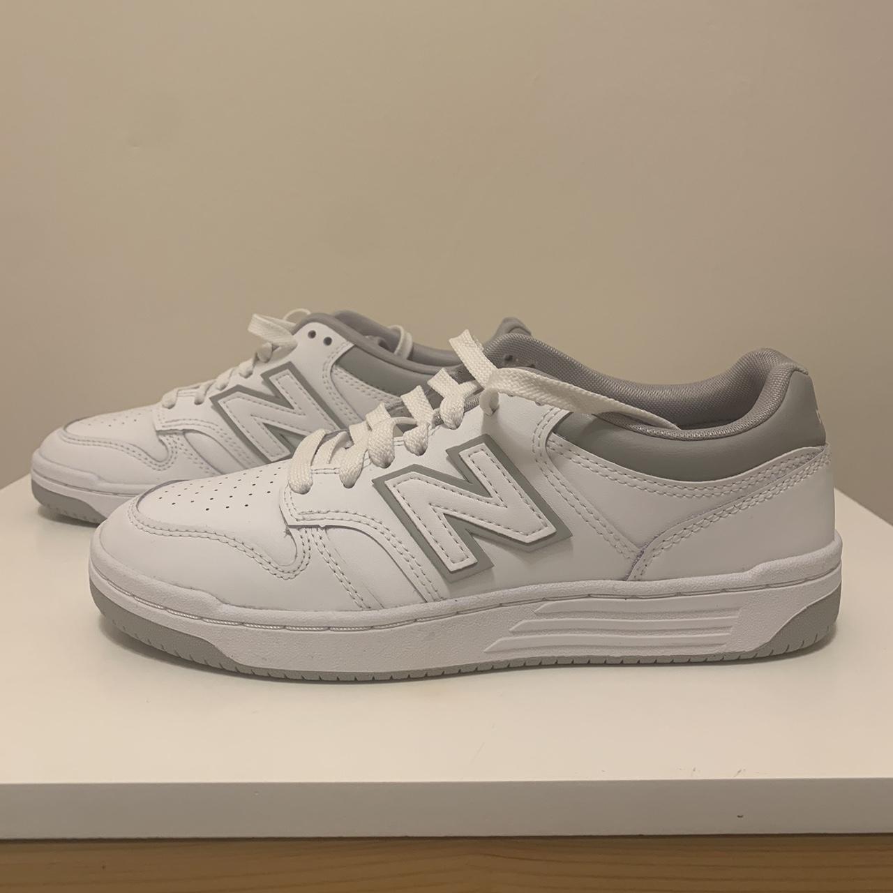 New Balance 480s with white/grey detail, Women’s 7.5... - Depop