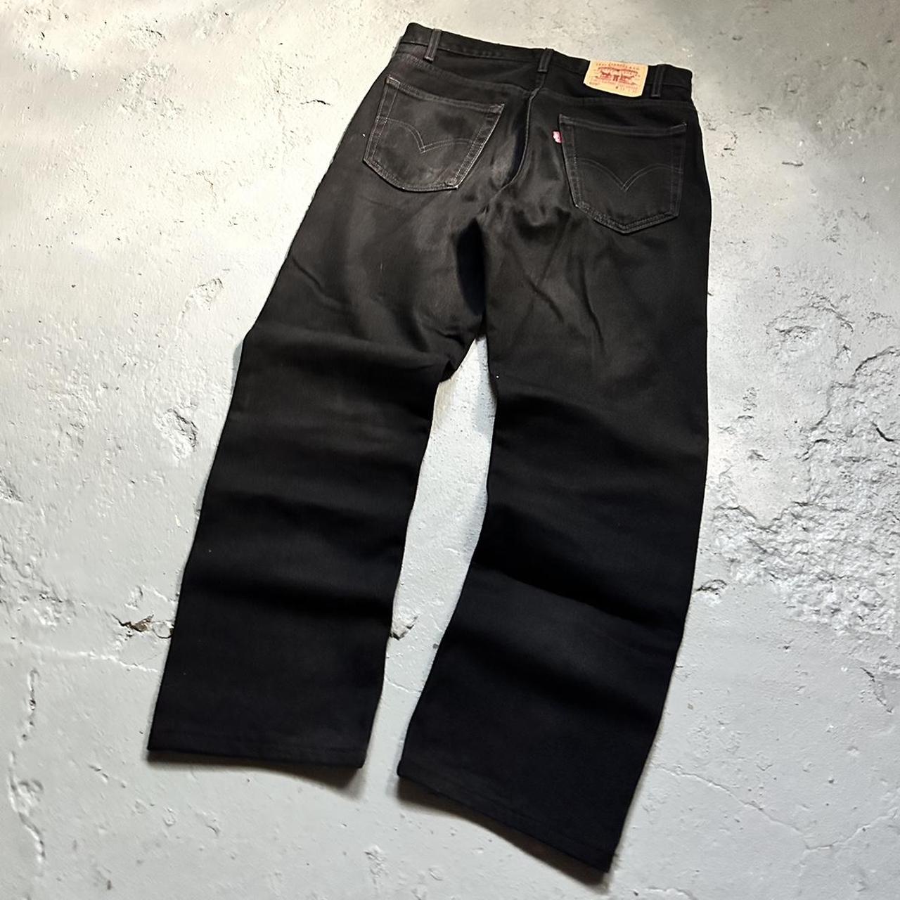 y2k Levi’s 505 Baggy Loose Emo Goth Grunge Skater... - Depop