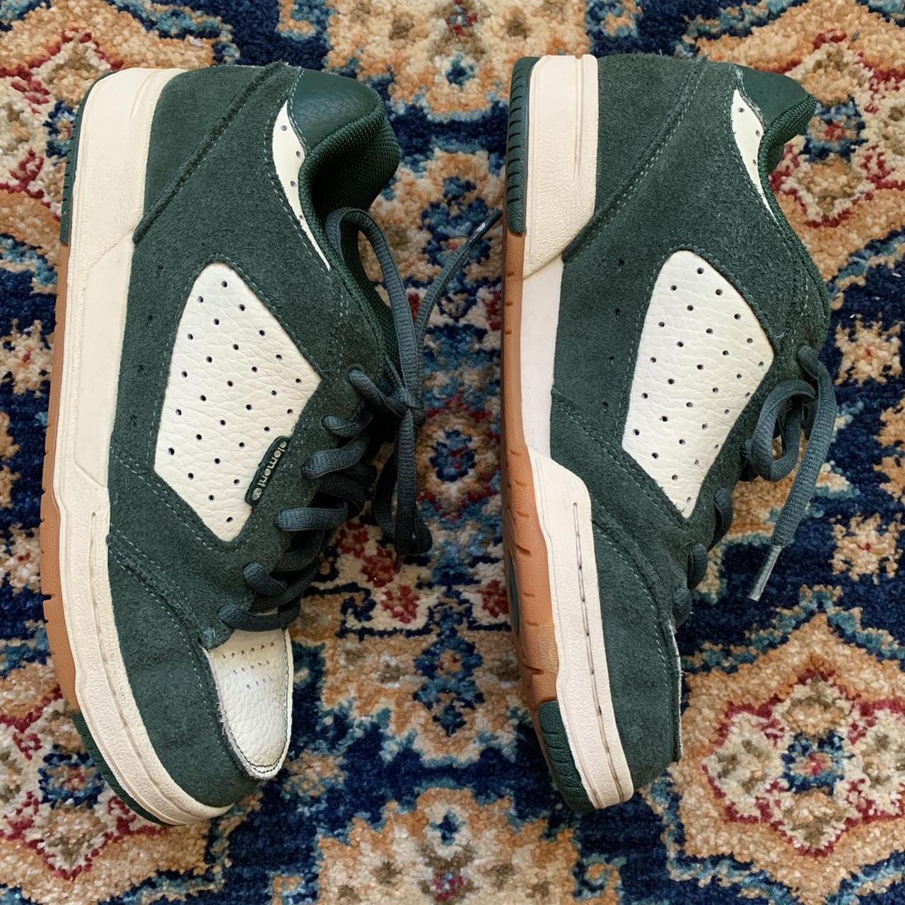 Green/Cream Element Skater Shoes ★ Details ☆... - Depop