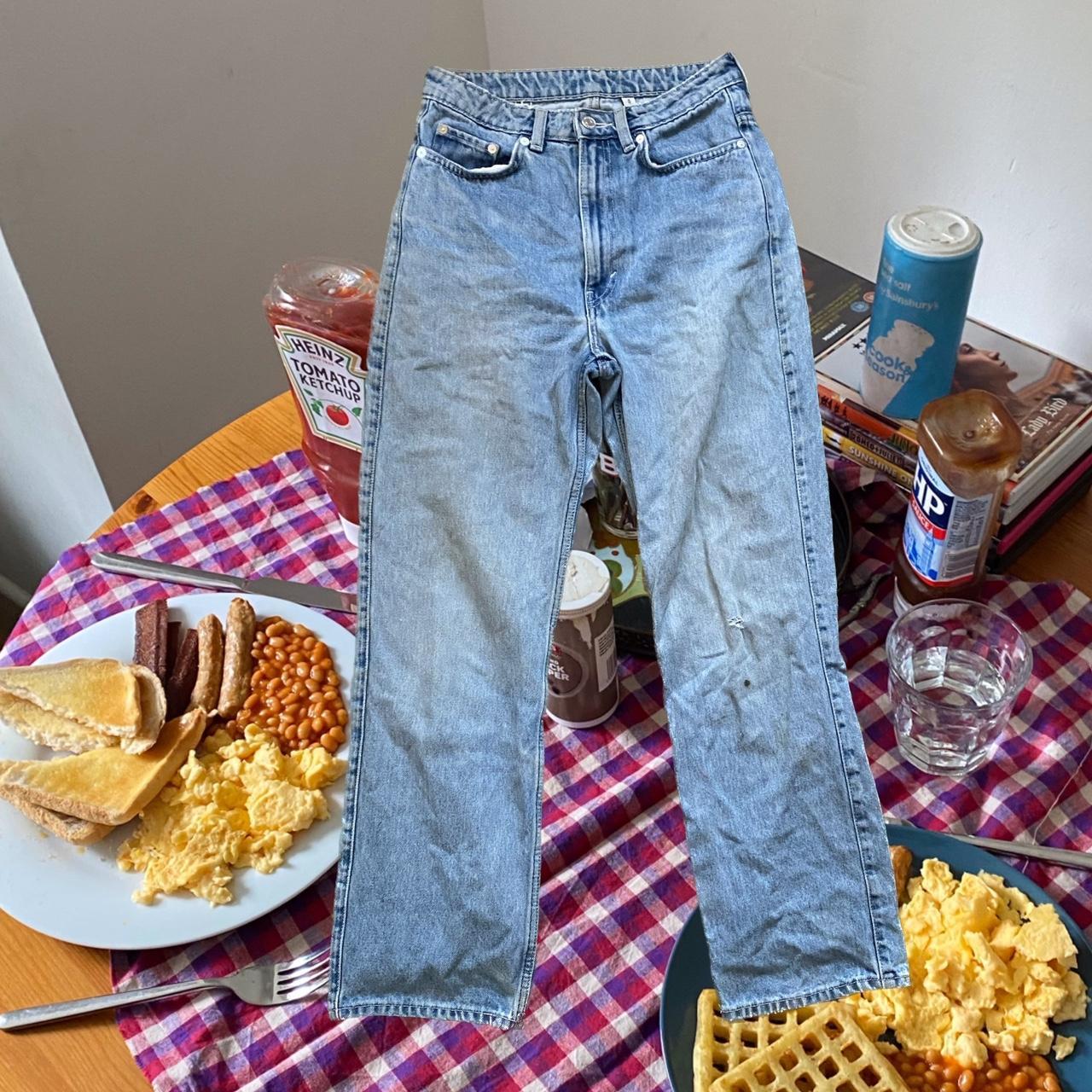 Weekday Women's Blue Jeans | Depop