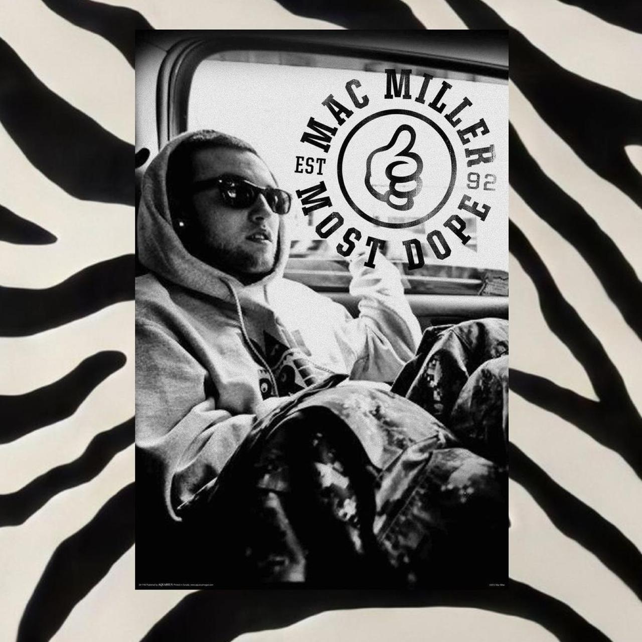 MAC MILLER A4 POSTER -printed on high quality... - Depop