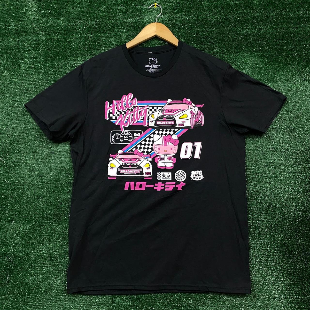 Hello Kitty Racing by Sanrio T-Shirt Size... | Depop