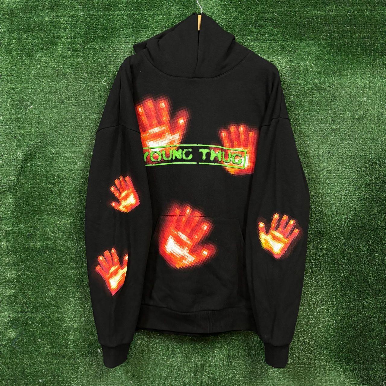 Young Thug UY Scuti Hip-Hop Oversized Hoodie Size... | Depop
