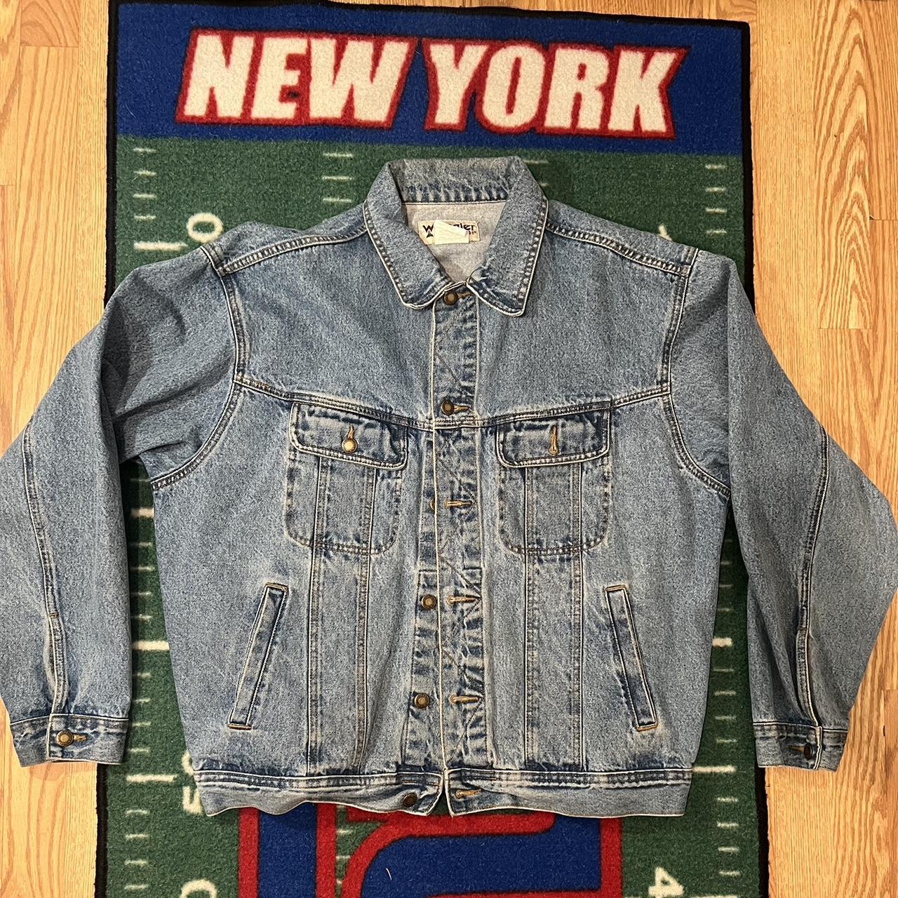 Blue denim jacket #90s #y2k - Depop
