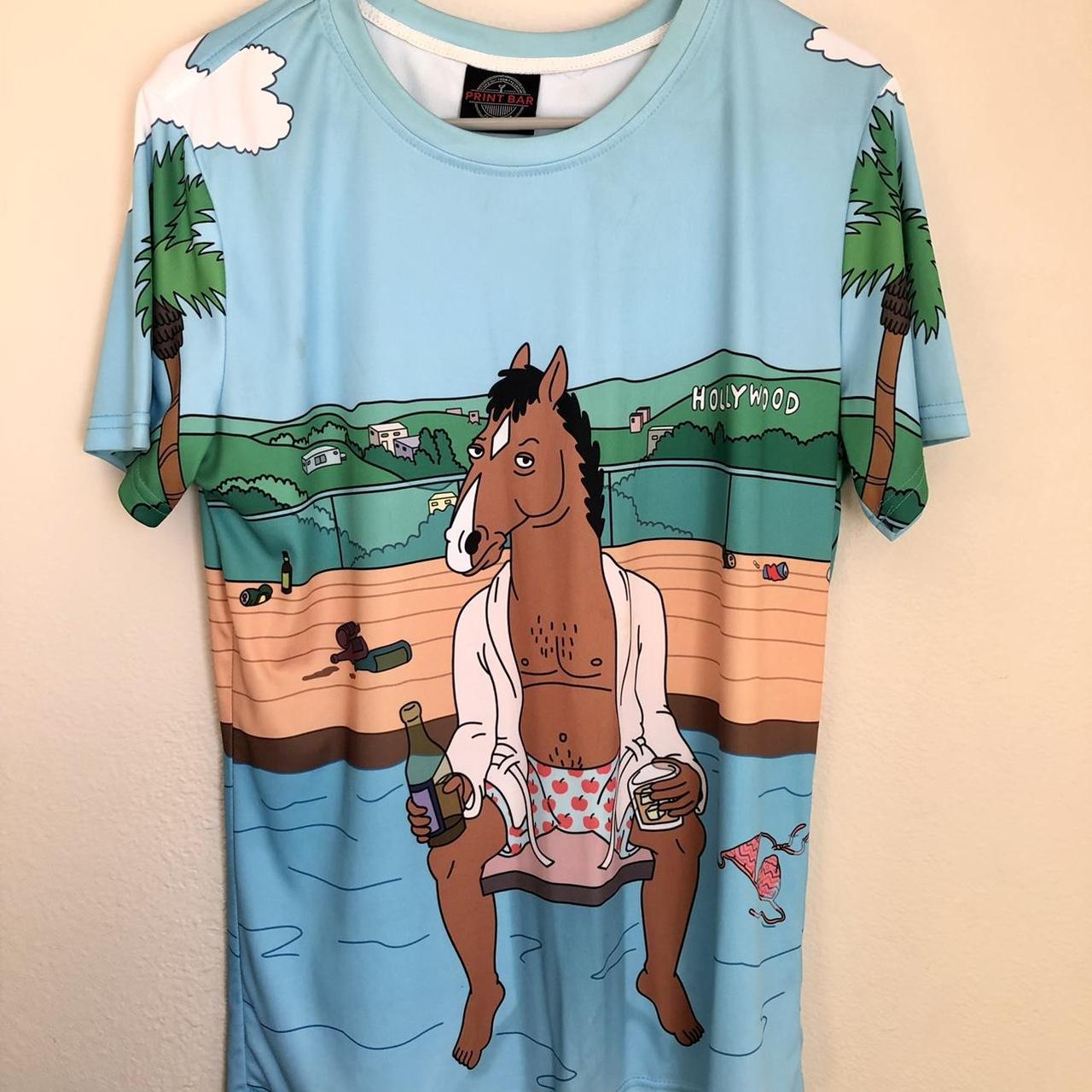 Bojack Horseman shirt. Limited Design. Good... - Depop