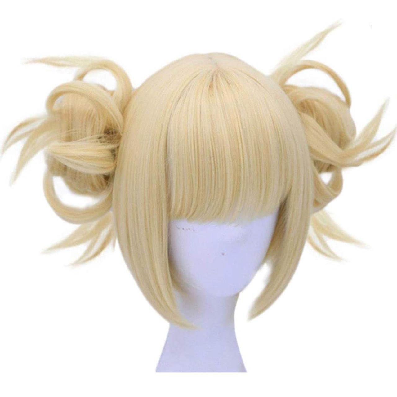Toga blonde wig with spiky buns. Perfect for a Toga... - Depop