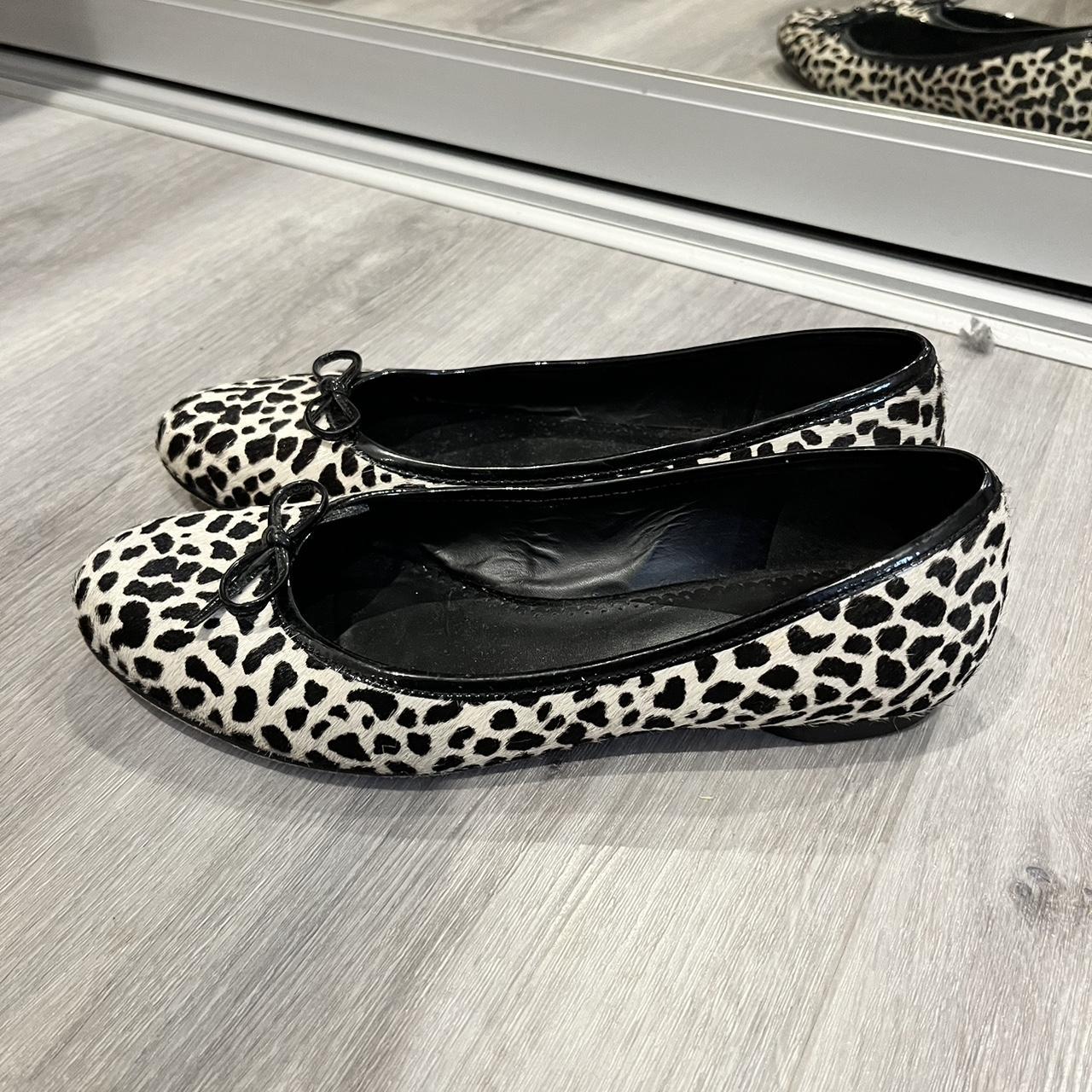 Jaeger leopard print ballet flats / pumps / shoes.... - Depop