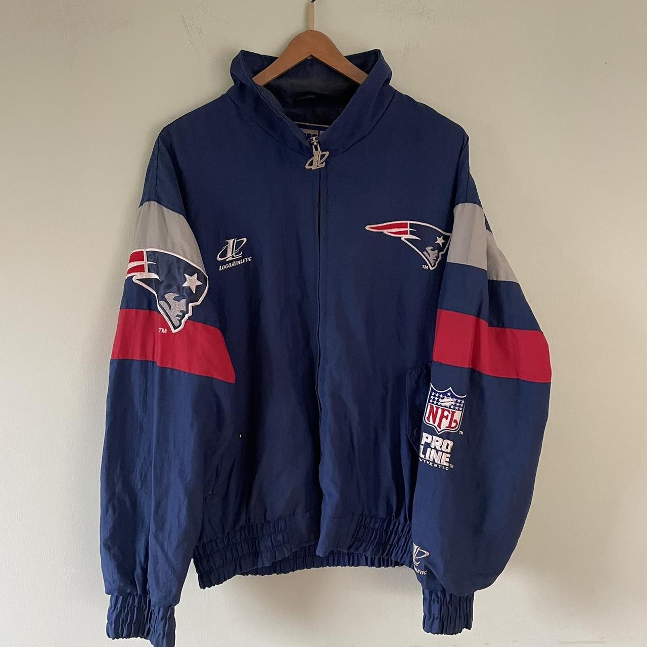 NFL pro line New England patriots jacket Size -... - Depop