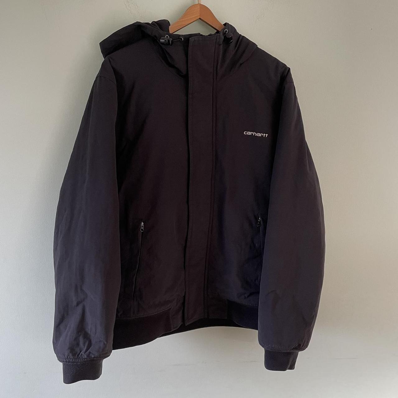 Carhartt heavy nylon jacket Size - XL Small mark... - Depop
