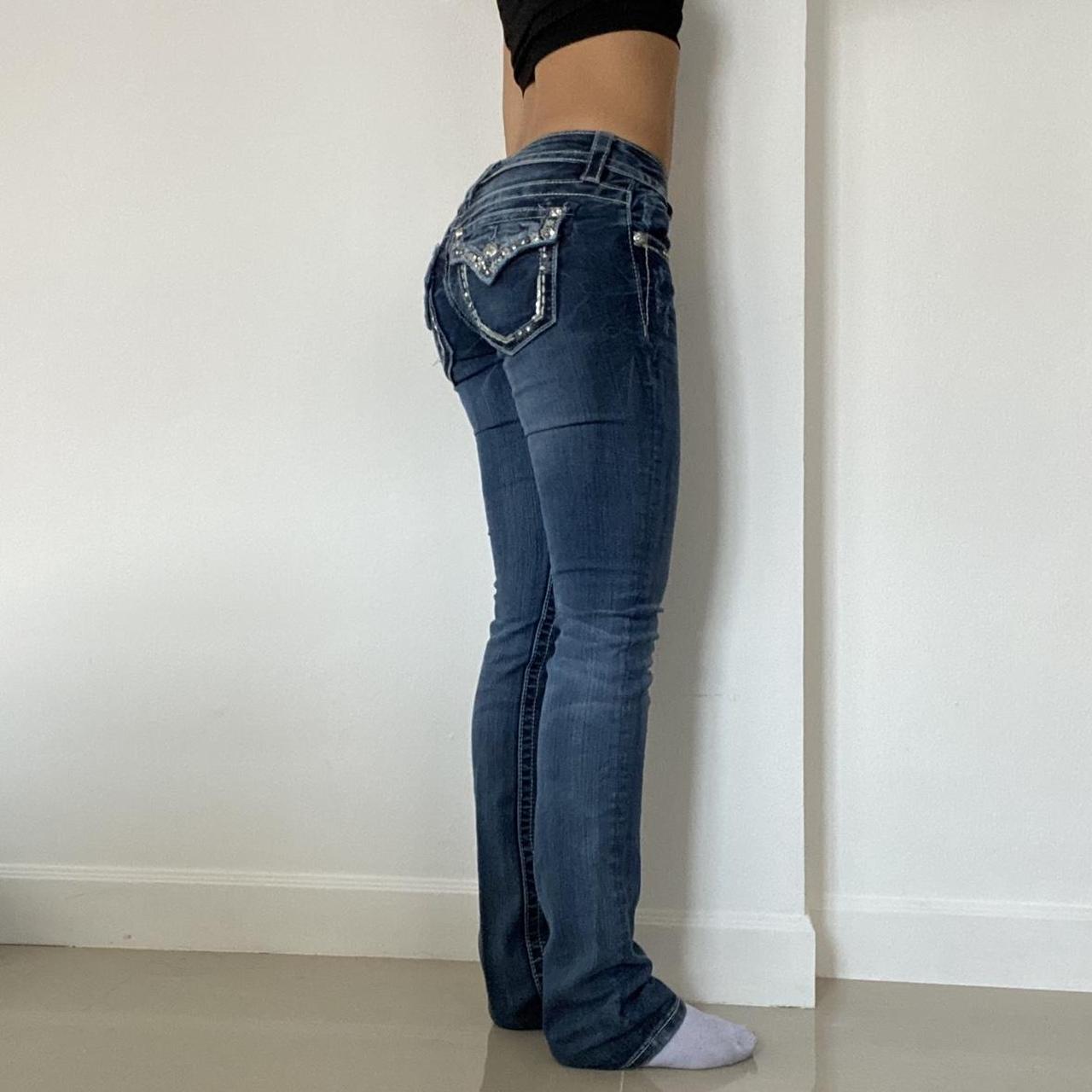 Low rise miss me flare jeans Low waisted fit... - Depop