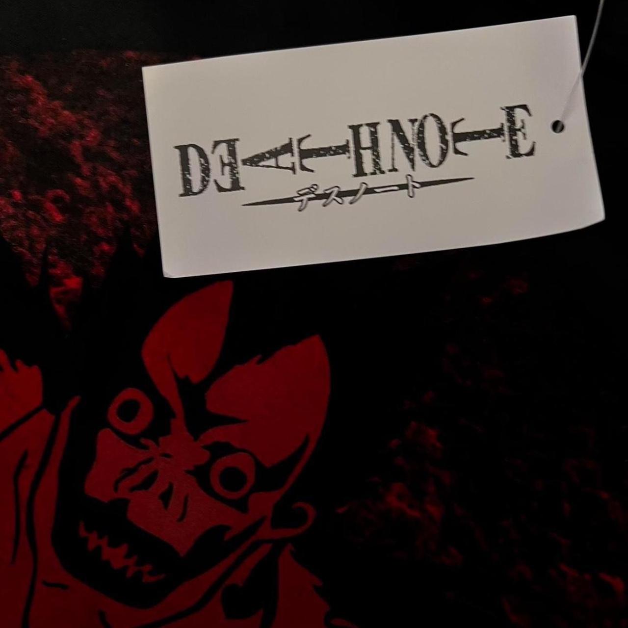Death Note black and red t shirt Size Medium fits... - Depop