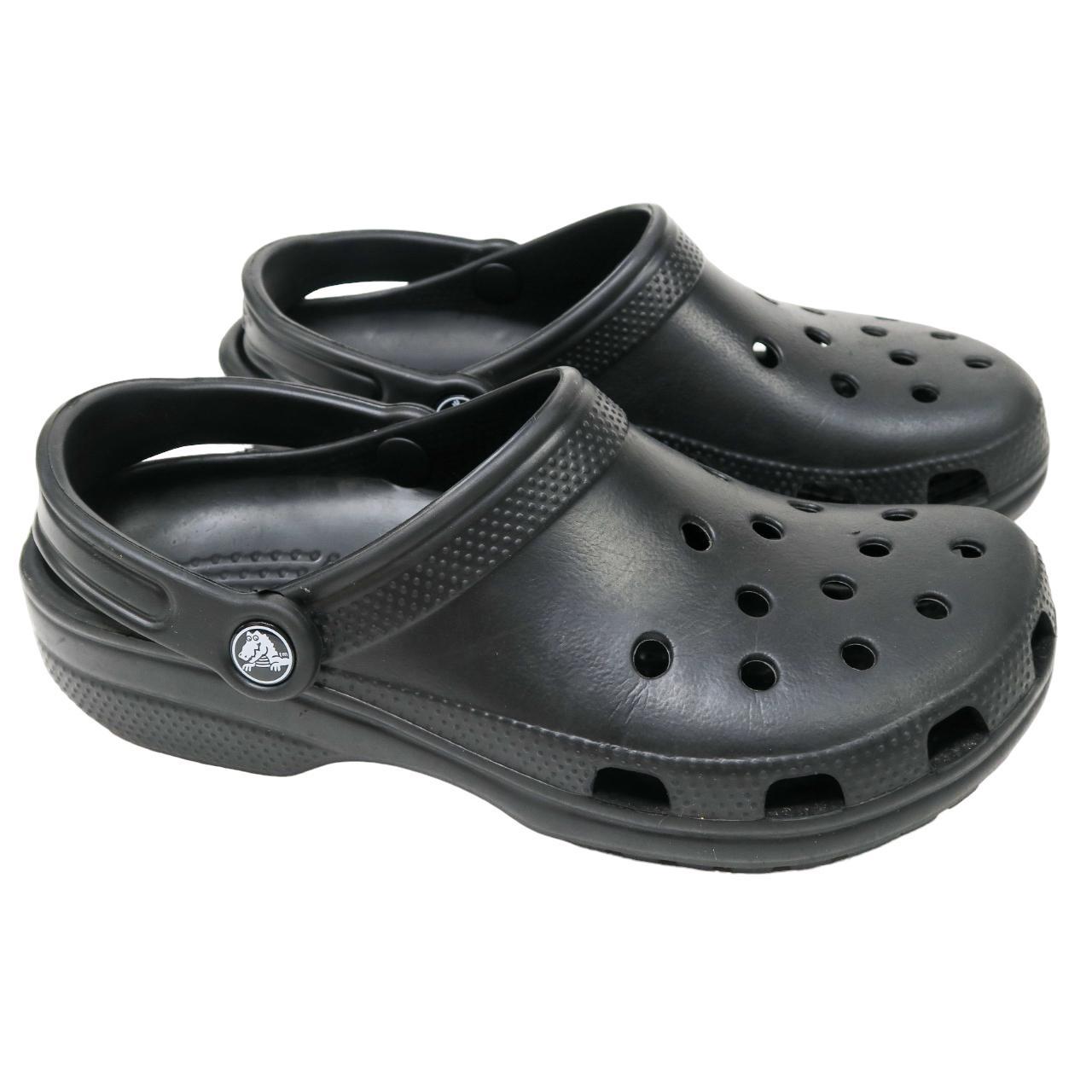 Black Crocs Classic Clog Shoes Crocs, black active... - Depop