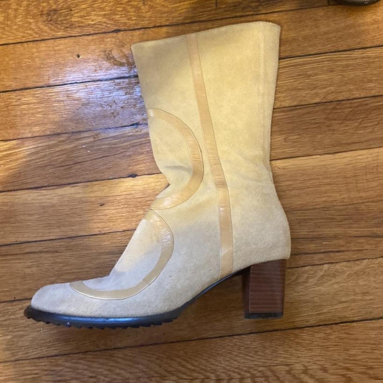 The most gorgeous mod boots! From the Y2K brand... - Depop
