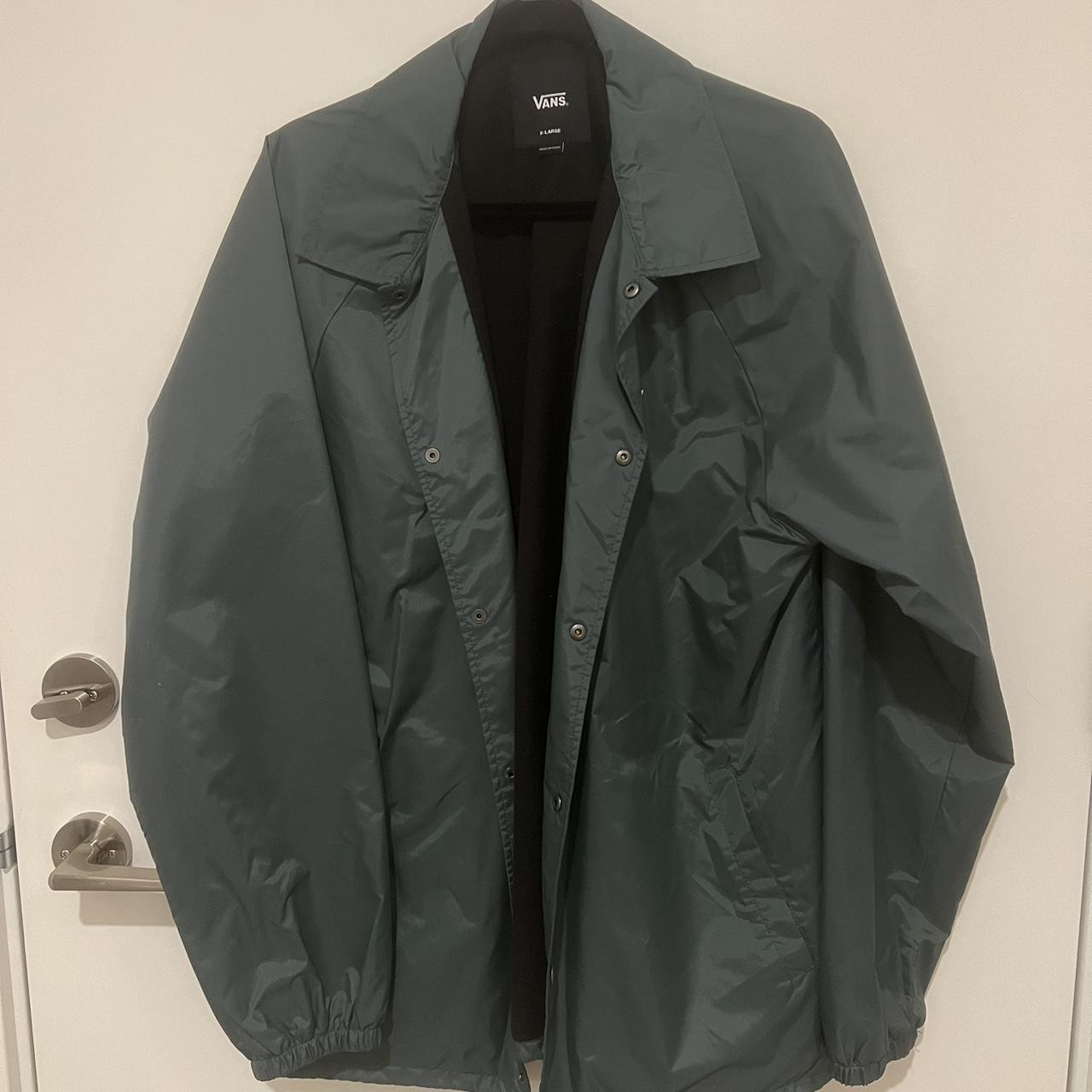 Vans Men's Green Jacket | Depop