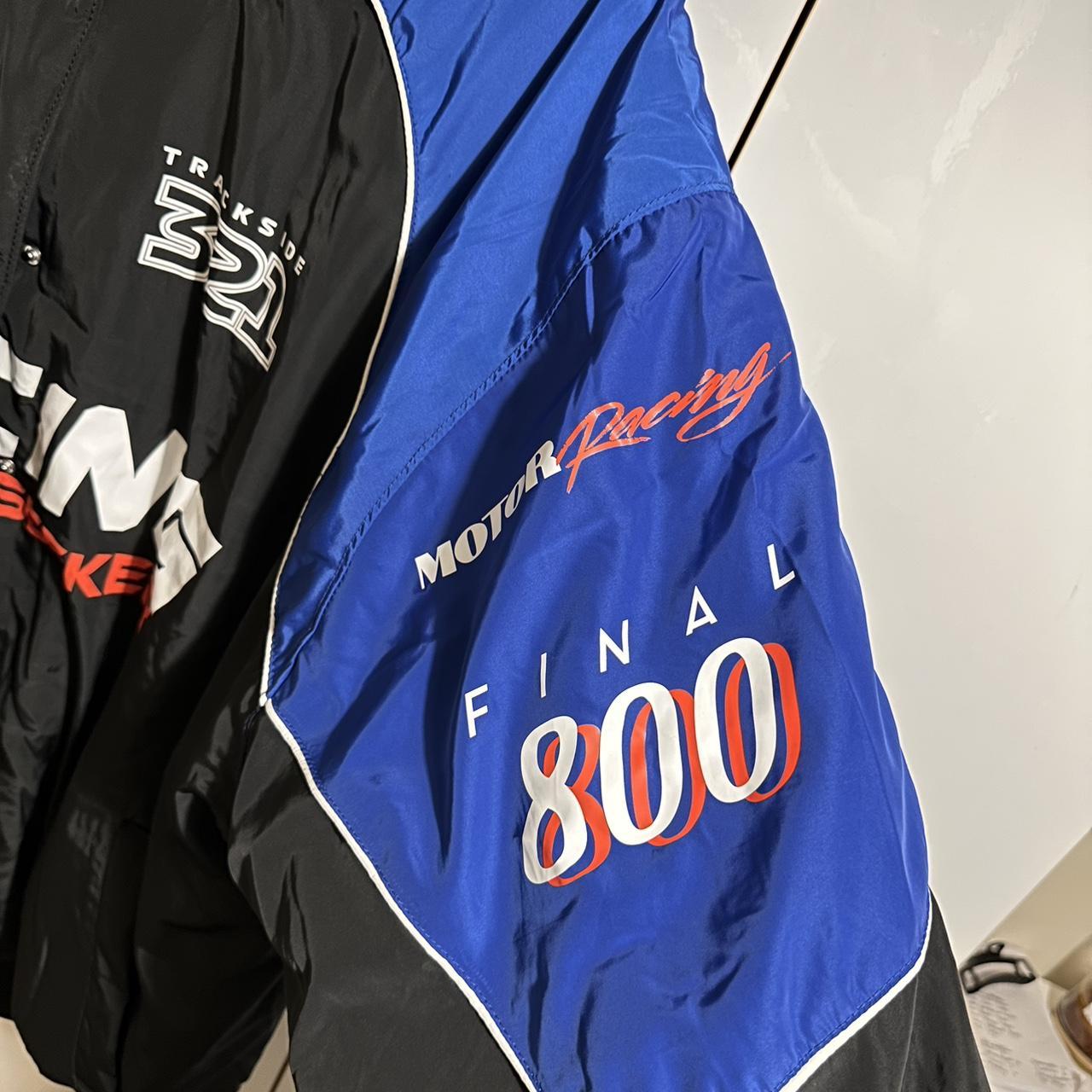 H&M Racing Thrill Seeker Bomber Jacket Perfect... - Depop