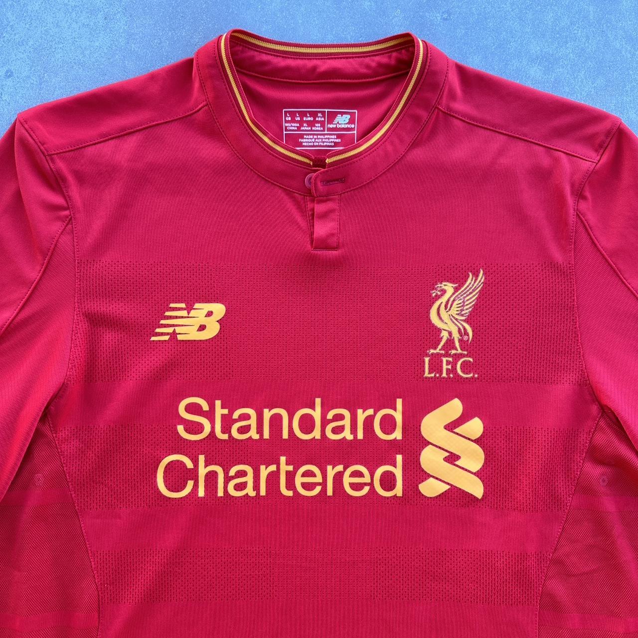 Vintage New Balance Liverpool Football Club... - Depop