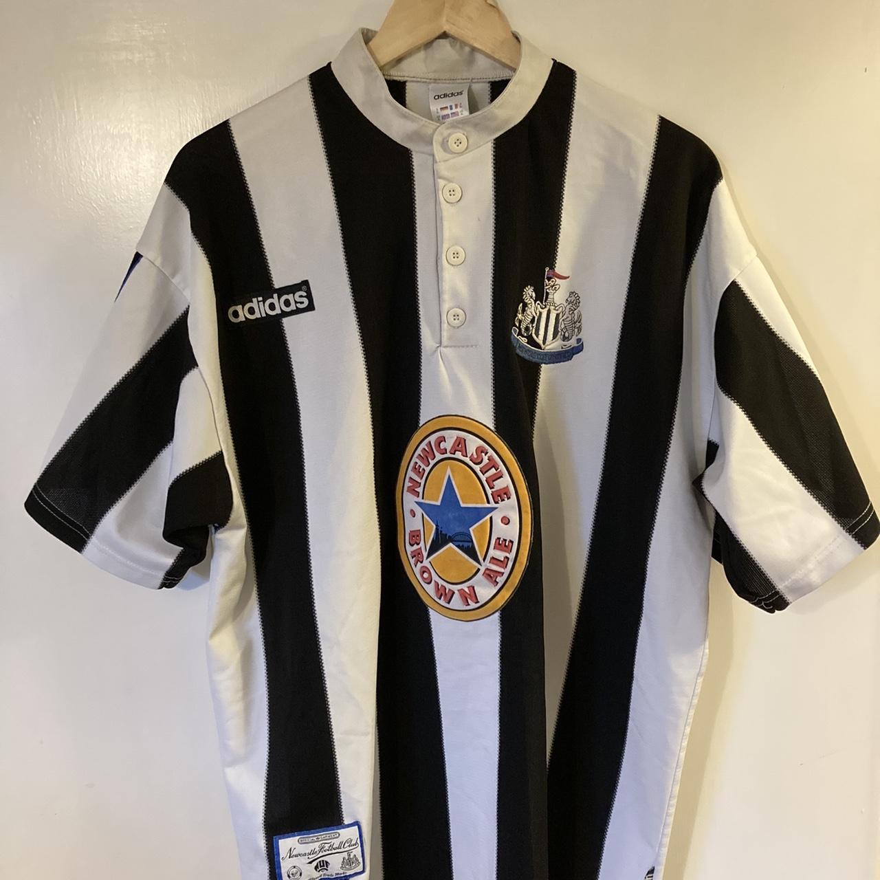 Newcastle United 1995 - 1997 Shirt Adidas... - Depop