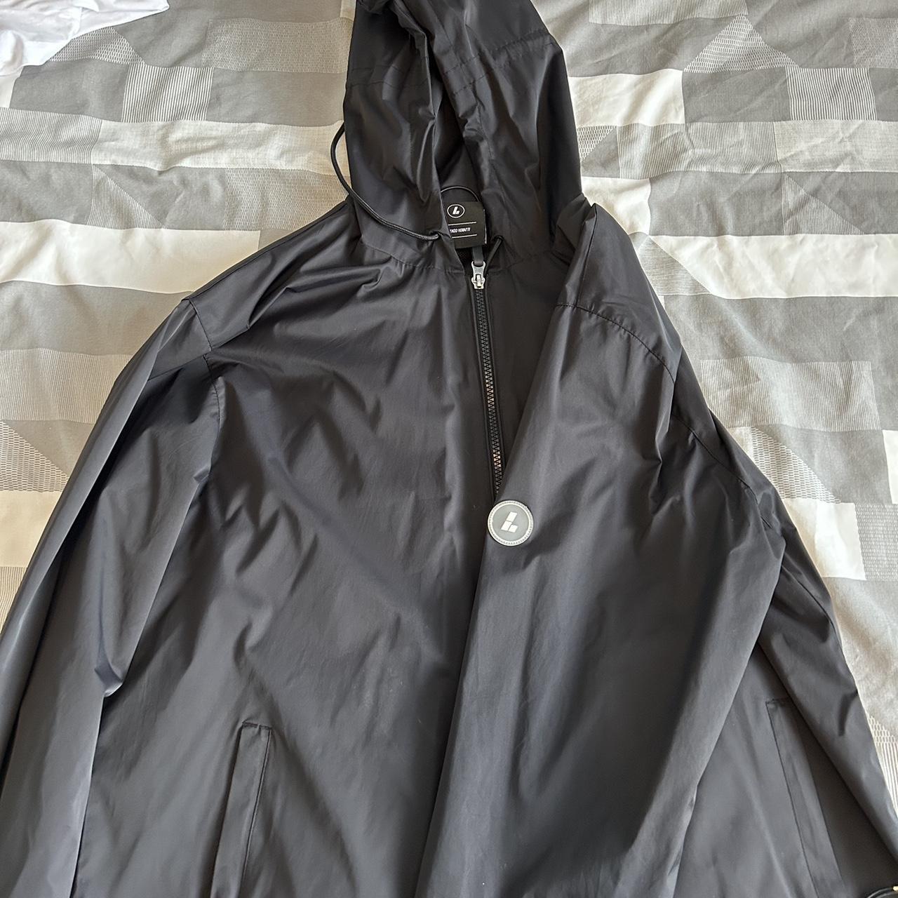 Black Lorenzo Veratti jacket. Size XL. Mint condition - Depop