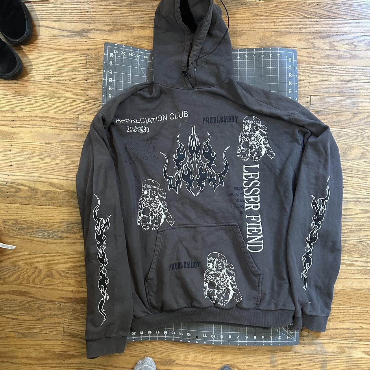 Skoot / Problem6oy Appreciation club hoodie Men’s... - Depop