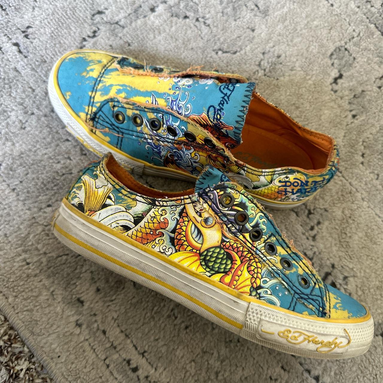 Ed Hardy Women's Trainers | Depop