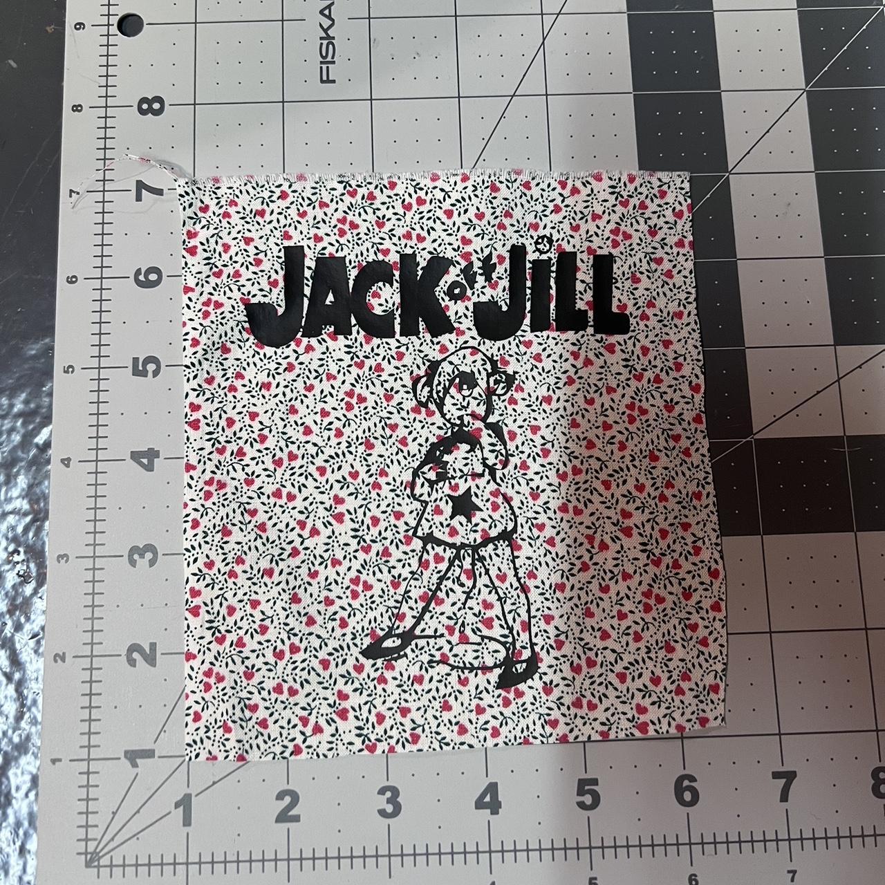 Jack off Jill patch Made with black heat transfer... - Depop