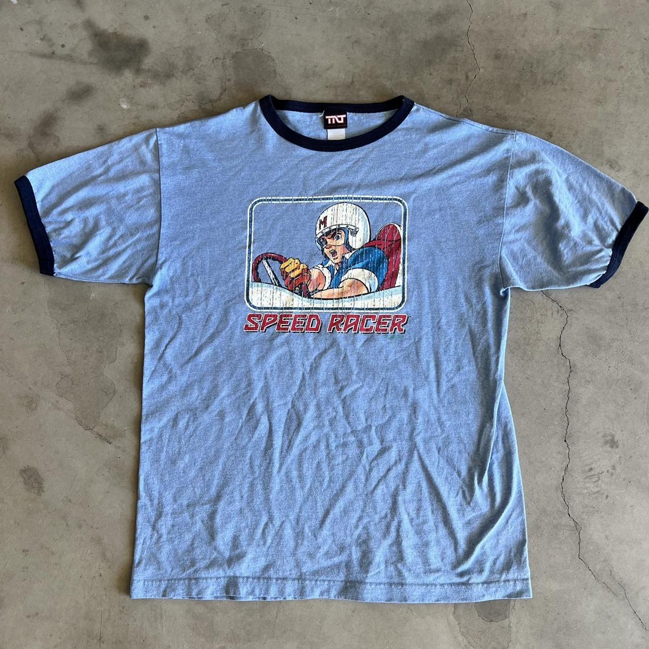 Vintage Speed Racer Ringer Tee all items sold... - Depop