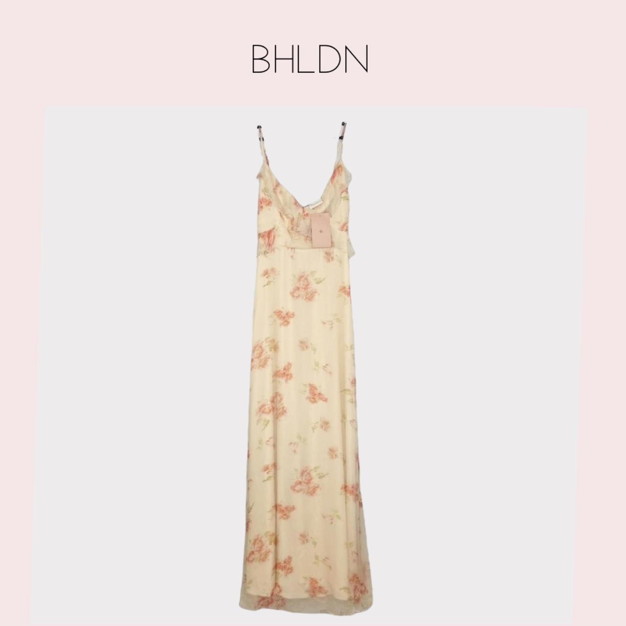 BHLDN Clare Blush Floral Dress - New With Tags -... - Depop