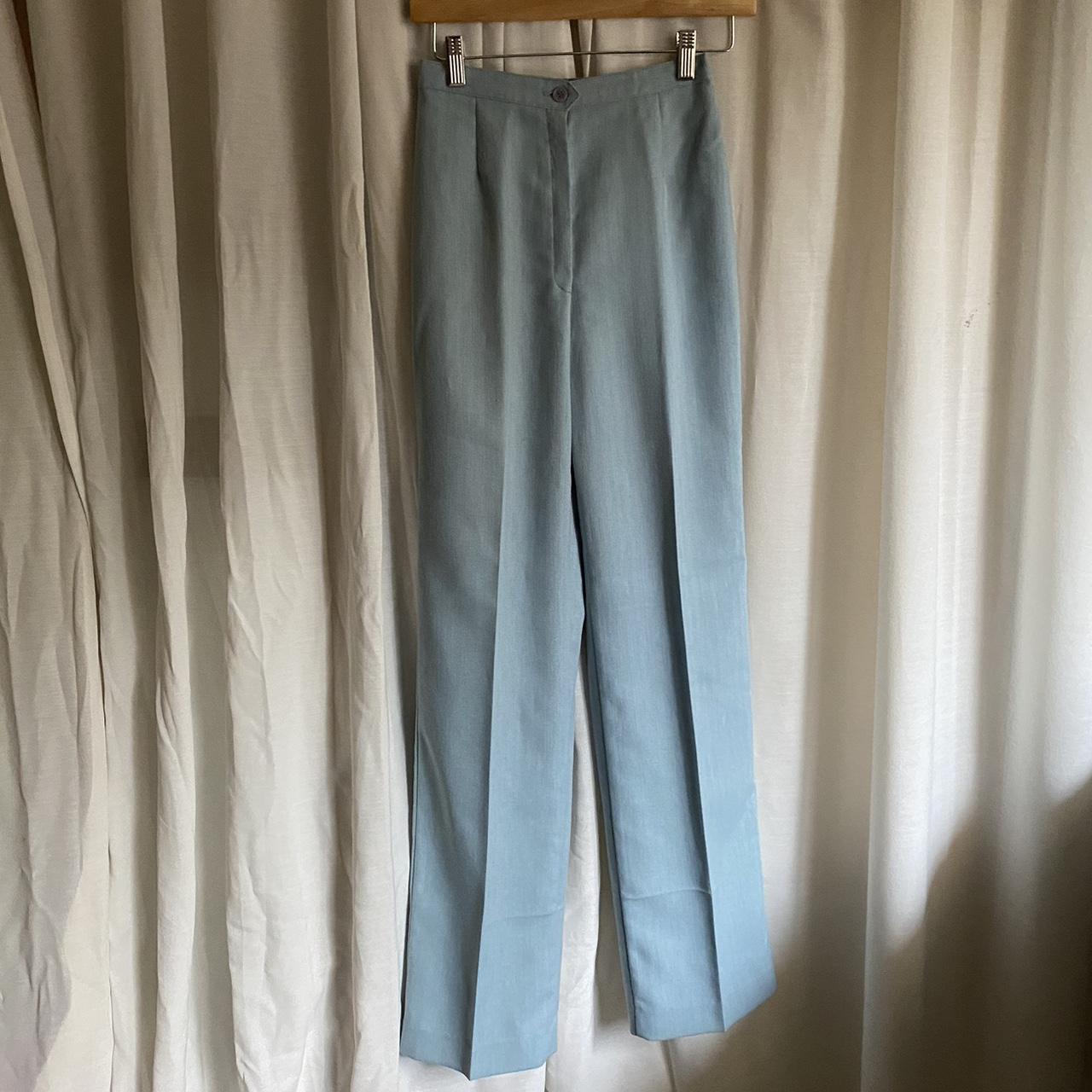 Women's Blue Trousers | Depop