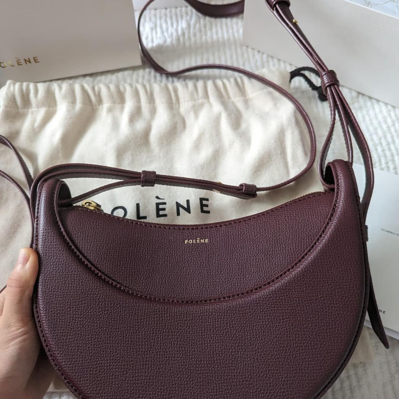 Polene number dix in burgundy gently used but in... - Depop