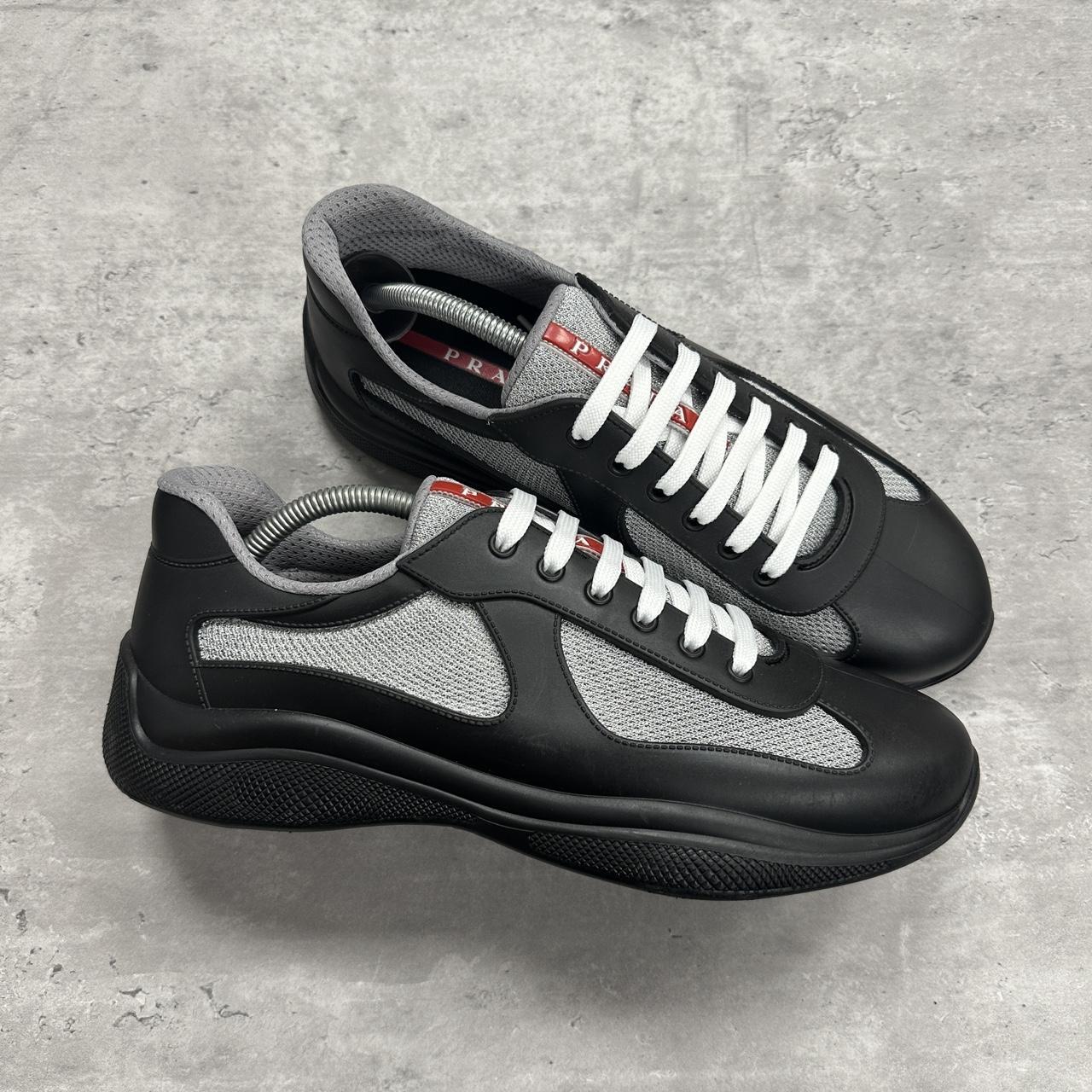 Prada America's Cup Rubber Trainers • UK9 US10... - Depop