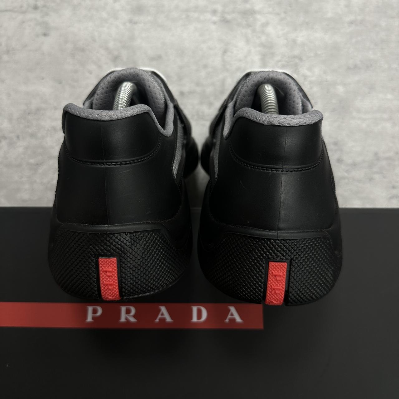 Prada America's Cup Rubber Trainers • UK9 US10... - Depop