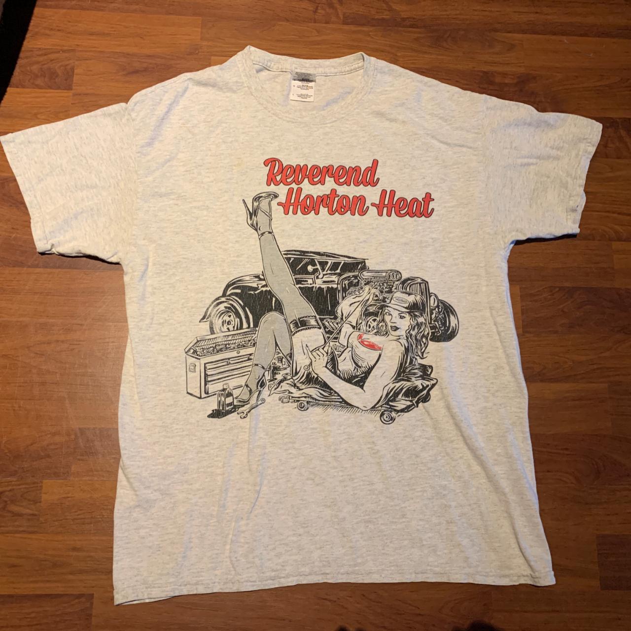 Reverend Horton Heat Hot Rod Punk Rockabilly T-Shirt... - Depop