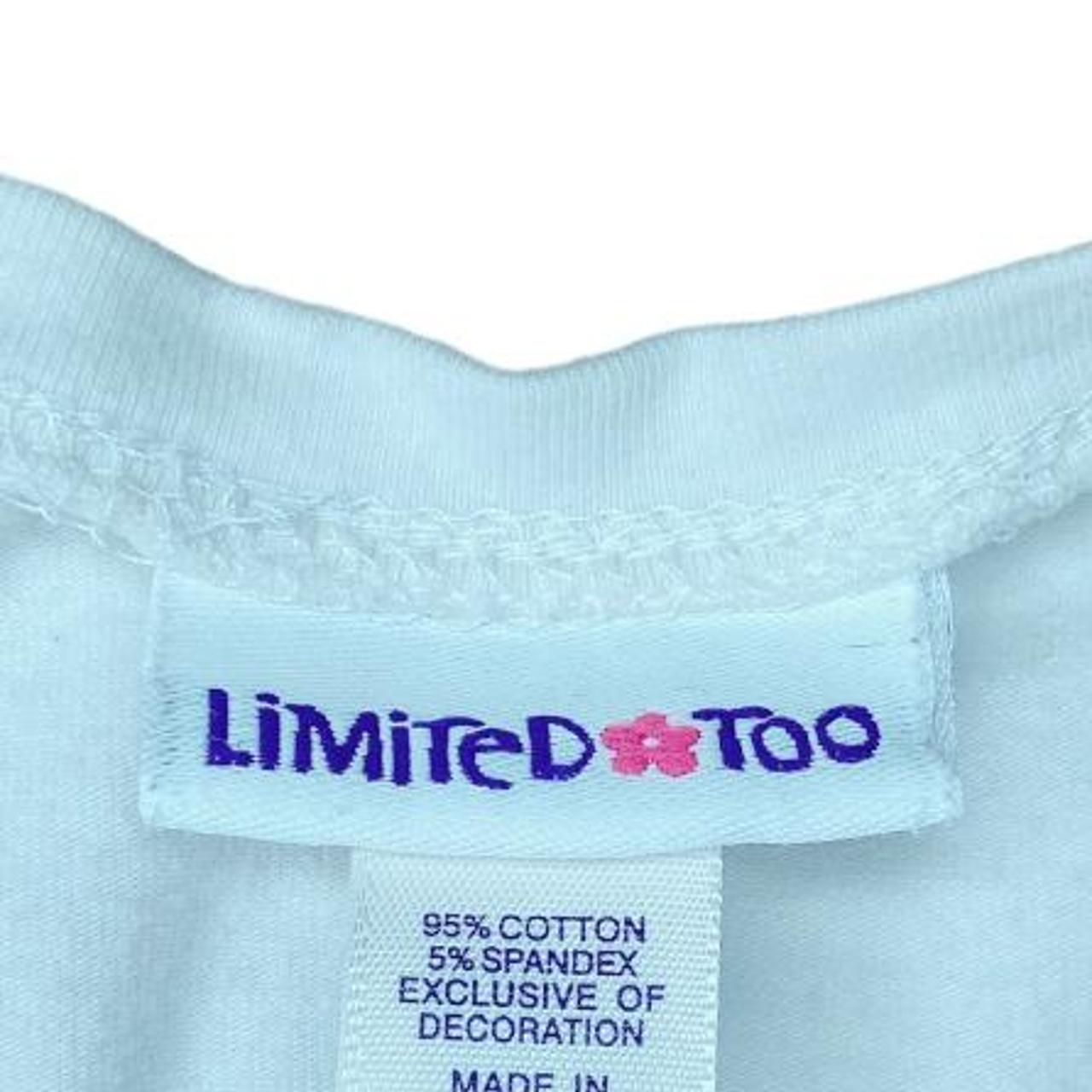 Y2K 2000S VINTAGE LIMITED TOO LOGO LONG SLEEVE... - Depop