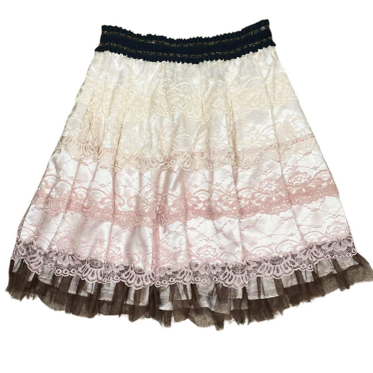 ♡💕 Mori Kei Axes Femme Ombre Fairy Skirt Sz S/M... - Depop