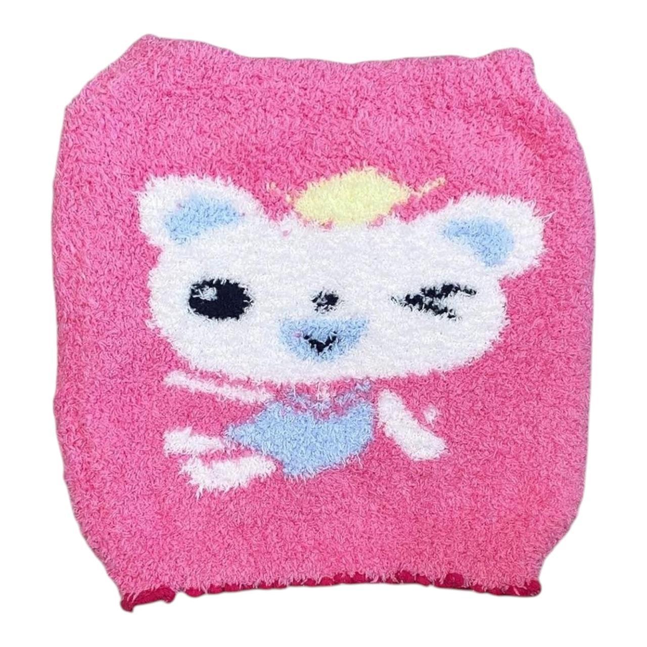 ♡💕 Y2K Bear Fluffy Tube Top Sz XXS 🎀♡ ♡ so adorable... | Depop