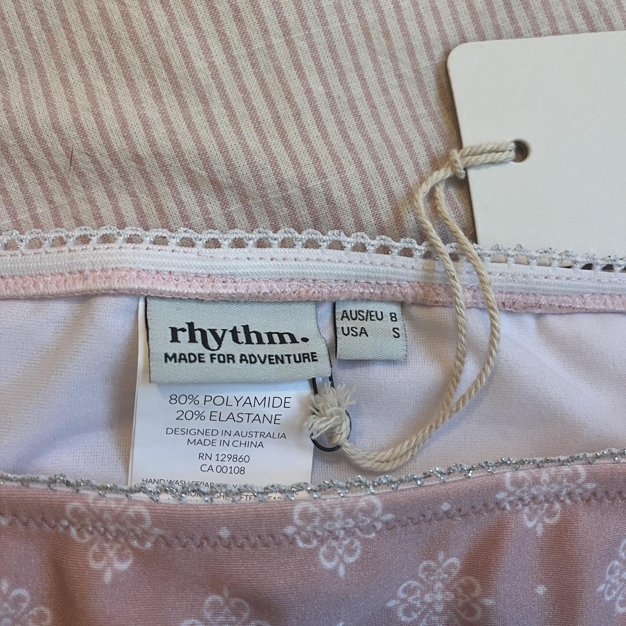 cutest rhythm low rise ballet pink bikini bottoms -... - Depop