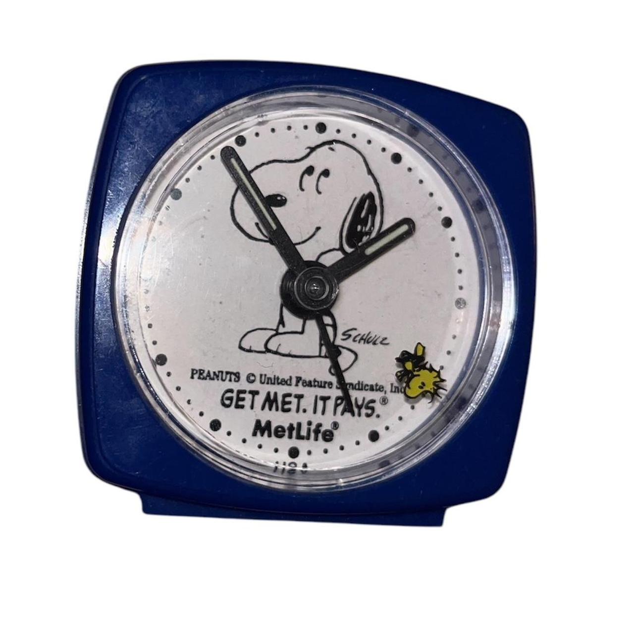 Snoopy Clock by DynaDisc, battery powered and... | Depop