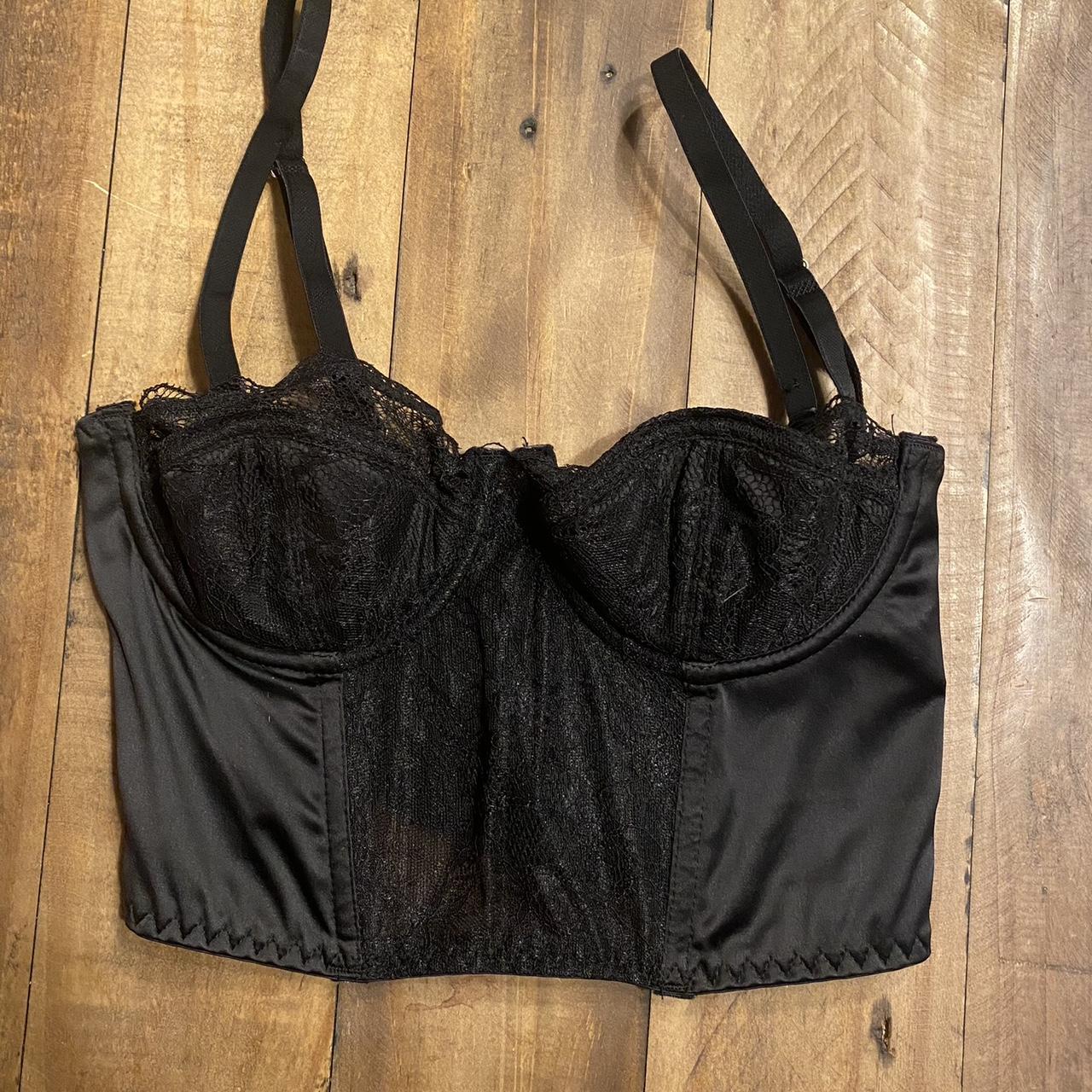 Urban corset dupe! Black primark corset top Size... - Depop