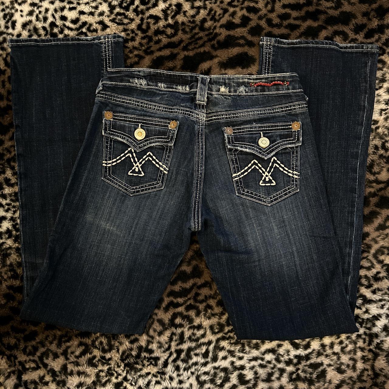 vintage midrise bootcut Vigoss jeans tagged size 7/8... - Depop